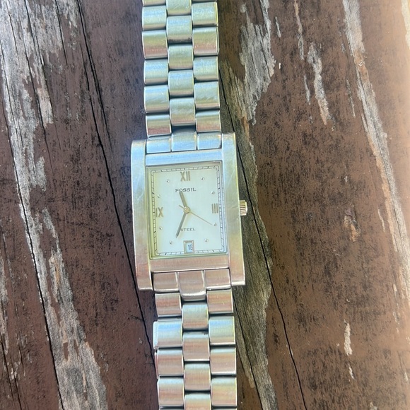 Fossil | Accessories | Fossil Stainless Steel Fossil Watch | Poshmark